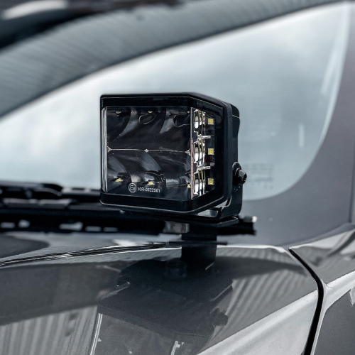 Stealth LED Mitsubishi L200 2015-2019 Twin 4″ Dark Force LED Bonnet Kit ...