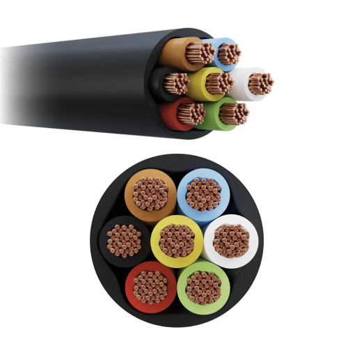 Van Master 7 Core Round Cable 6 x 1.0mm² / 1 x 2.0mm² PN: VMG7C.1.2