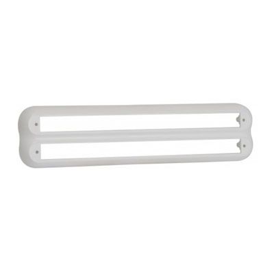 LED Autolamps 380W2B 380 Series Double Surface Mounting Bracket – White