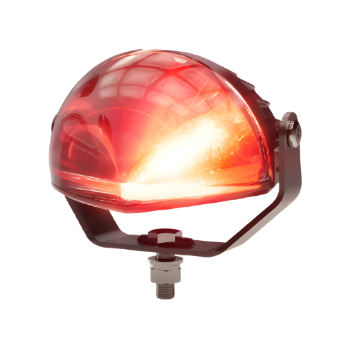 ECCO EW2030 Series Red 12-80v Arc Boundary Line Worklight PN: EW2031R