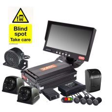 Durite 0-774-43 Blind Spot Detection 7" Camera Kit (3 Cameras) - 12/24V ...