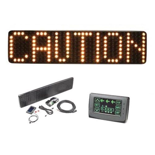 Code3 CD0012A Amber LED Matrix Message Master Warning Sign