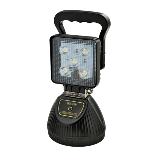 LAP Electrical LAPS155BAT Square 1000 Lumens Rechargeable Magnetic Work ...