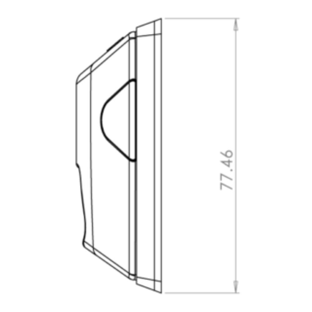 Labcraft BM3_4-2MV Banksman BM3 R23 12/24v LED Scene Light PN: BM3_4-2MV
