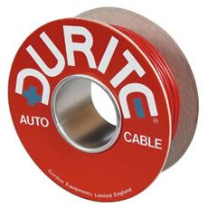 Durite 0-951-50F Red/Black Flat Twin-Core Thin-Wall PVC Auto Cable - 2 ...