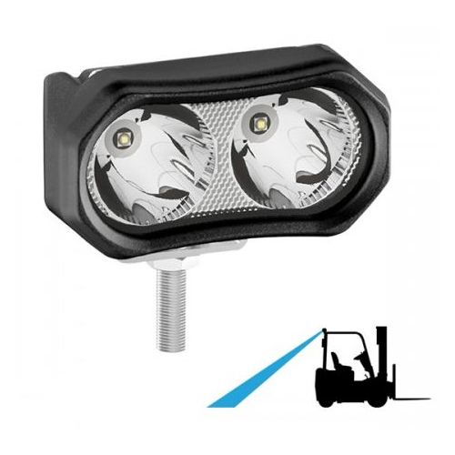 LED Autolamps 92B6BM 10-110V Blue Forklift Safety Spot Lamp